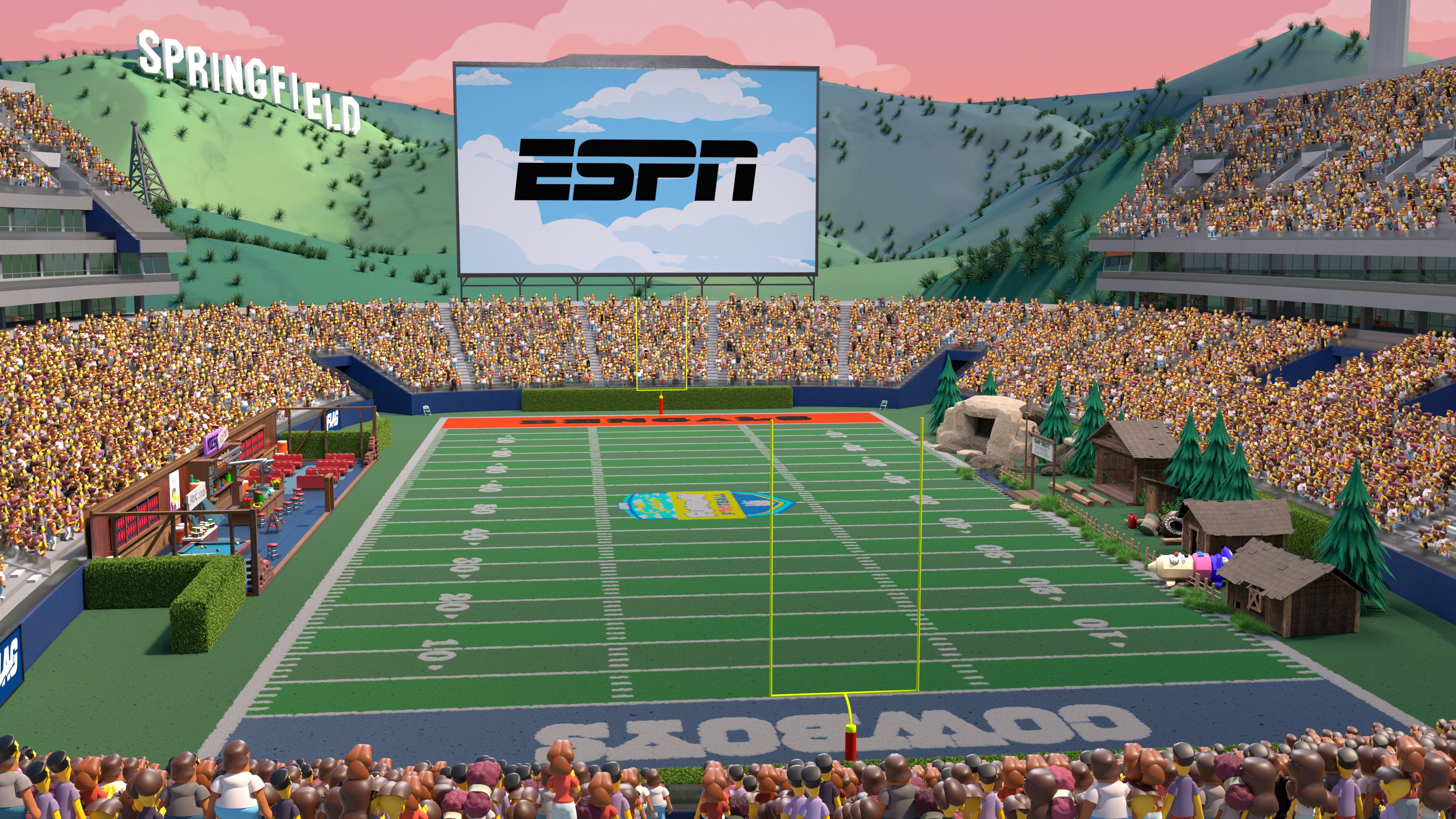The NFL teams up with ‘The Simpsons’ for a second round of ‘Funday ...