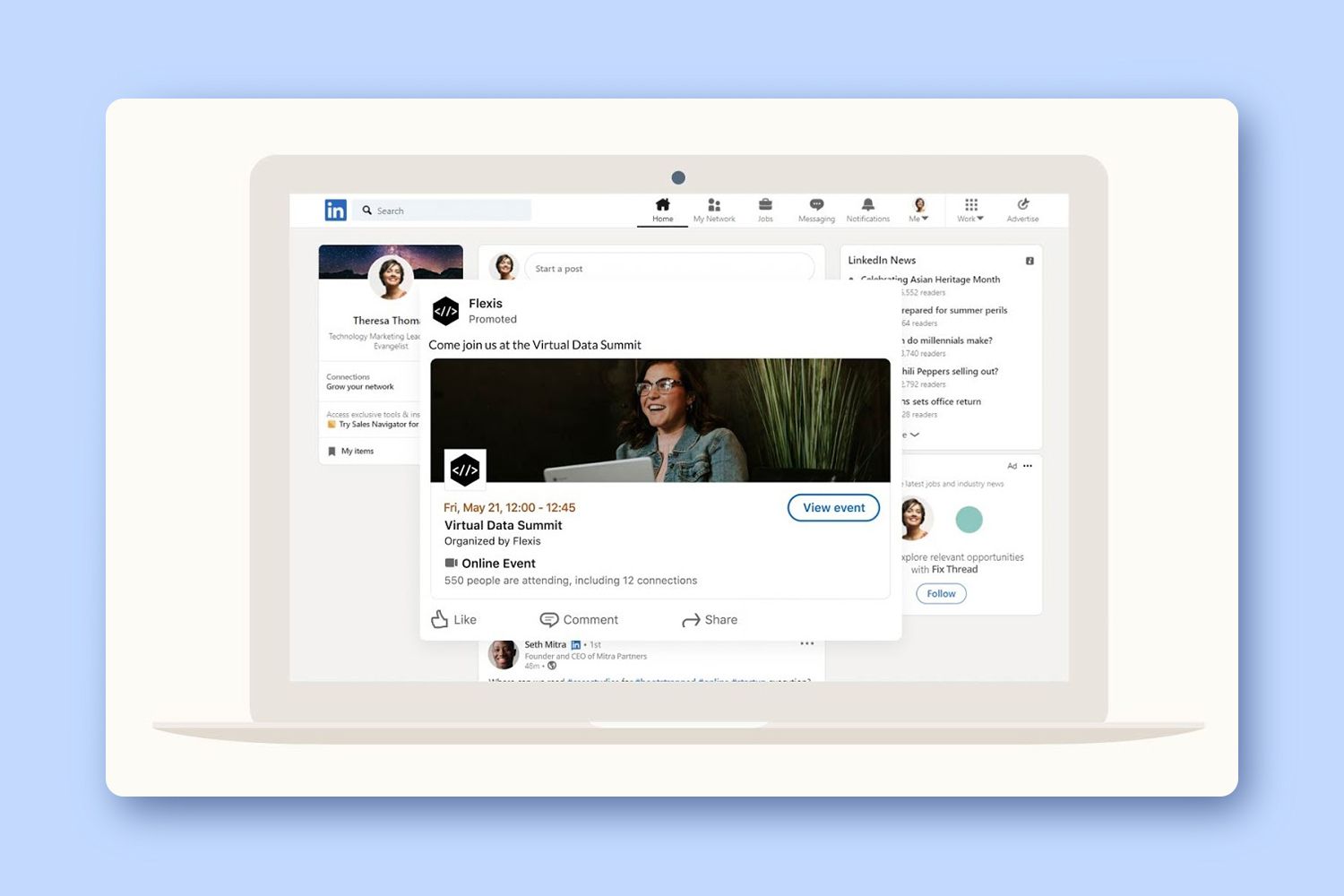 LinkedIn’s courting advertisers with event tools, ad options