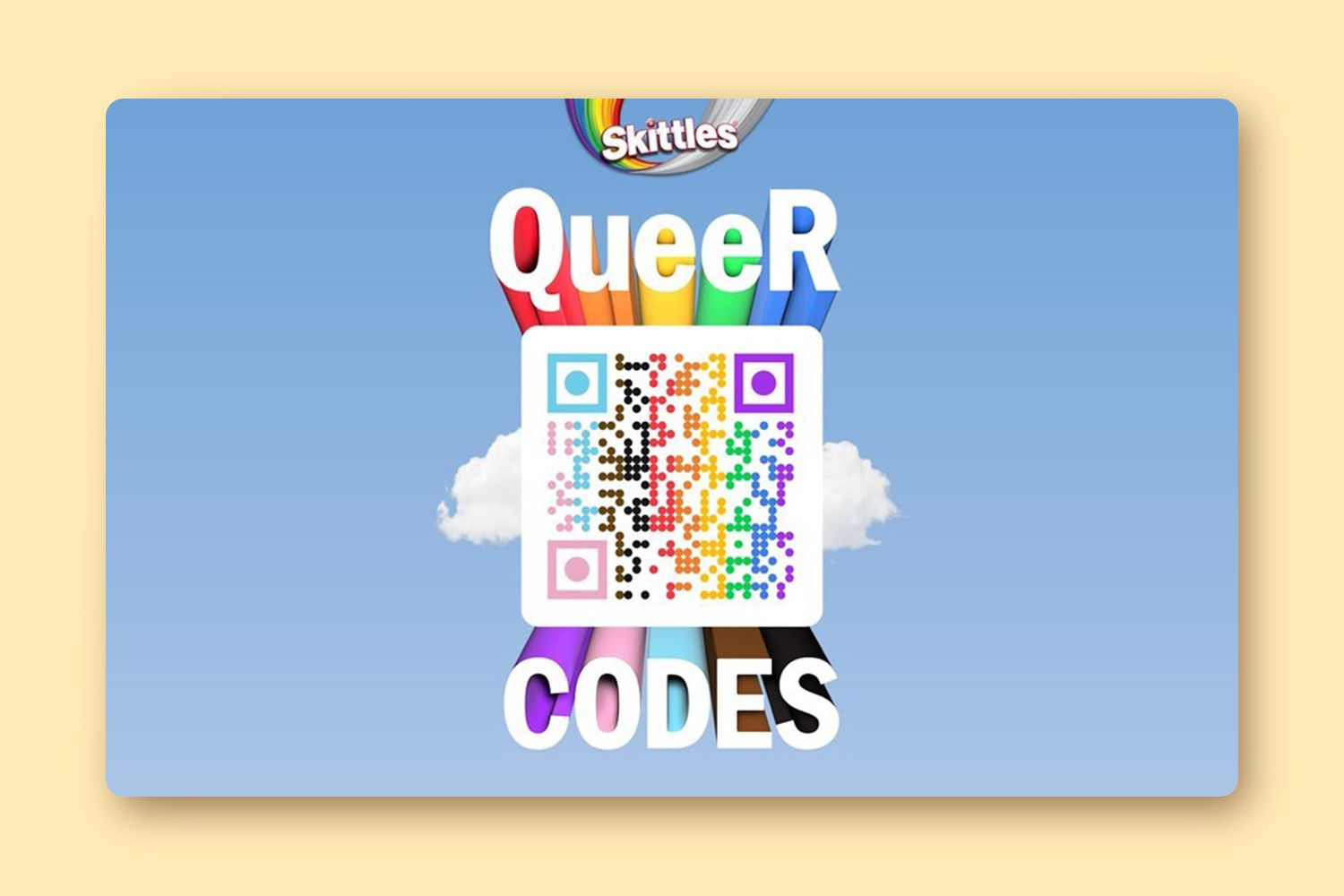 Pride Month advertisers have a QR code obsession
