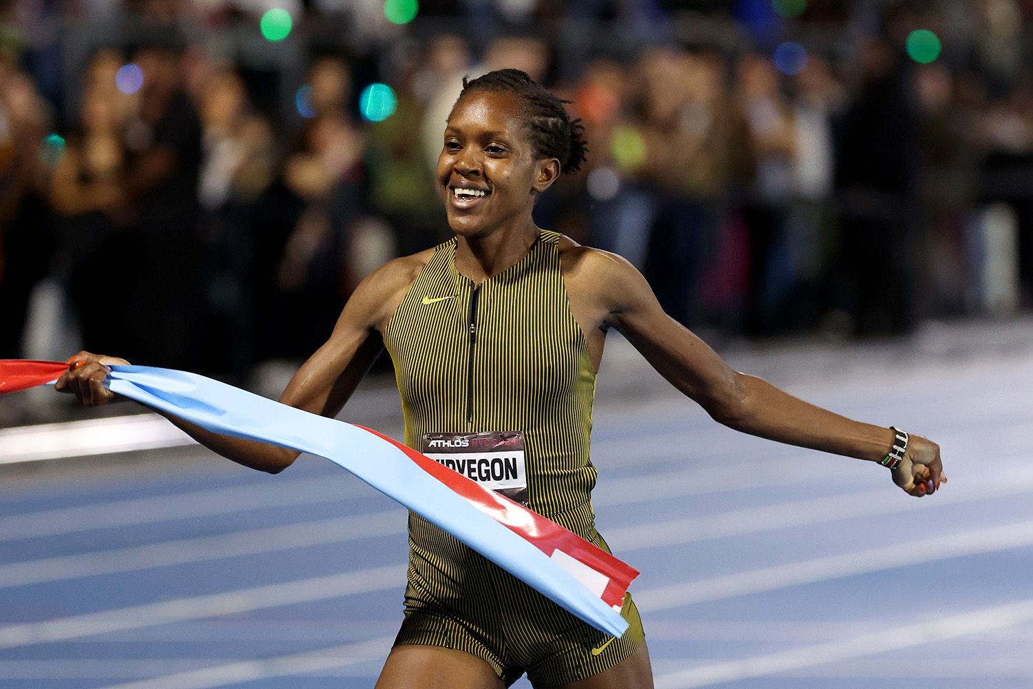 Nike x Faith Kipyegon break the women's four-minute-mile barrier