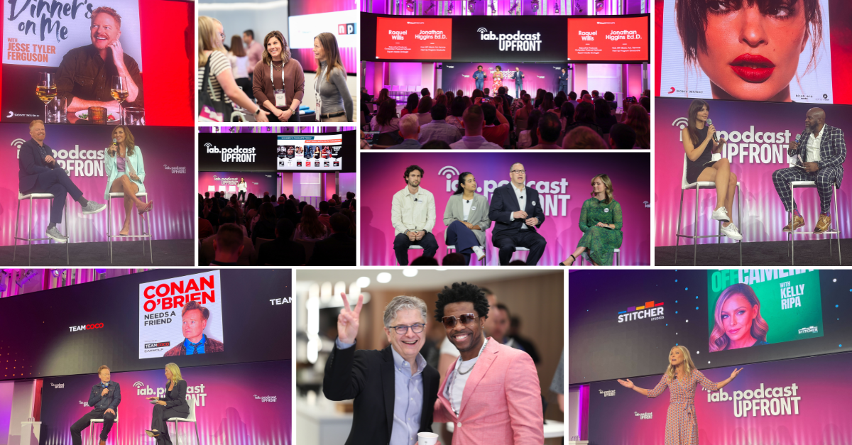 Here’s what you missed at the 2023 IAB Podcast Upfront