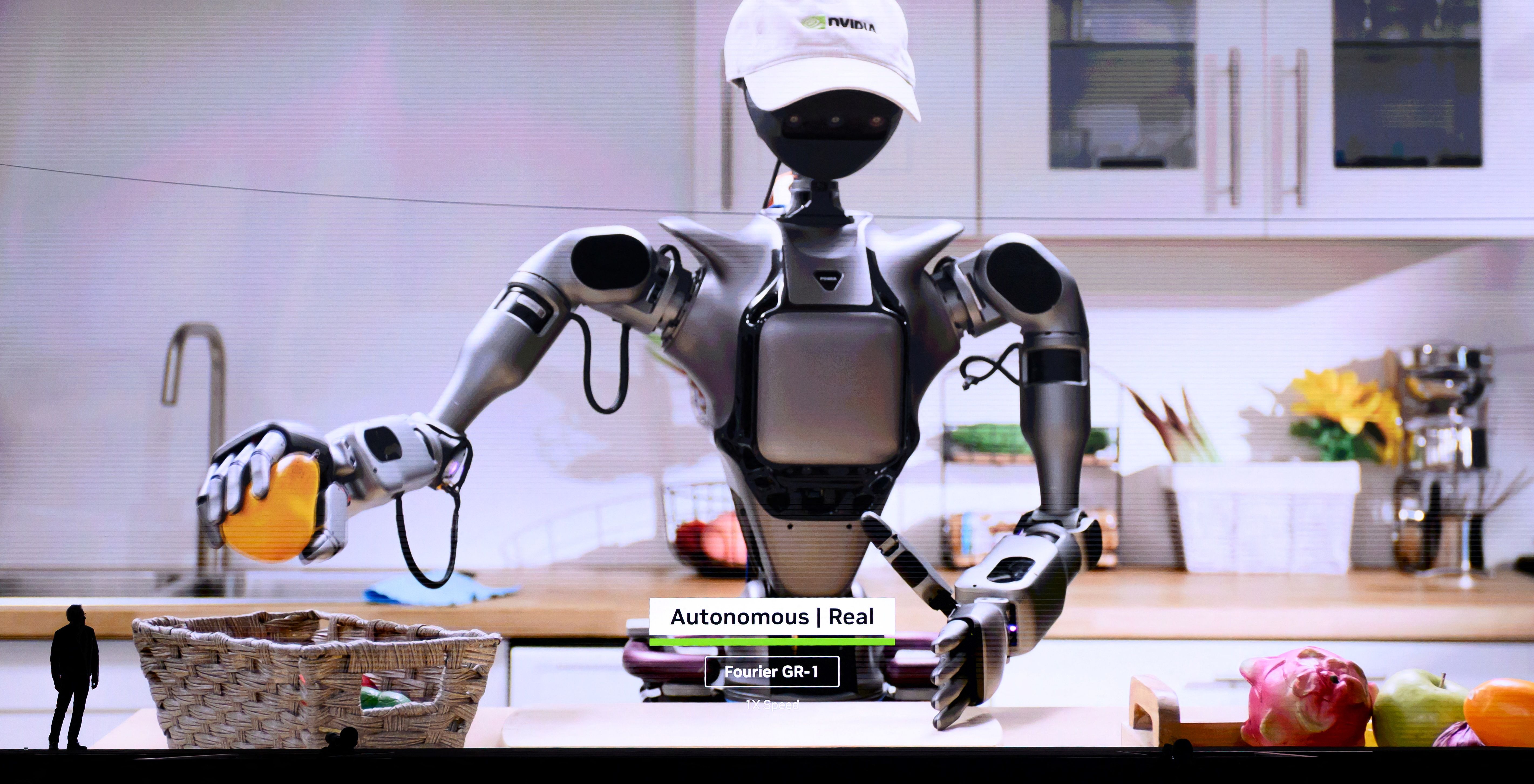 Nvidia unveils new foundation model for humanoid robots