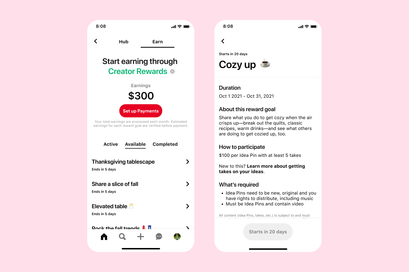 Pinterest opens up millions to give creators bonuses