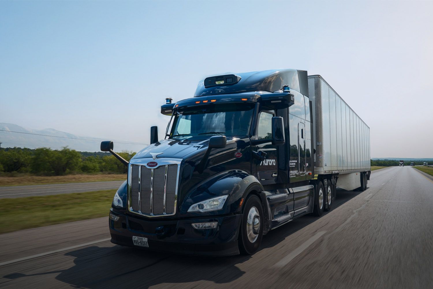 Aurora officially launches self-driving trucks in Texas