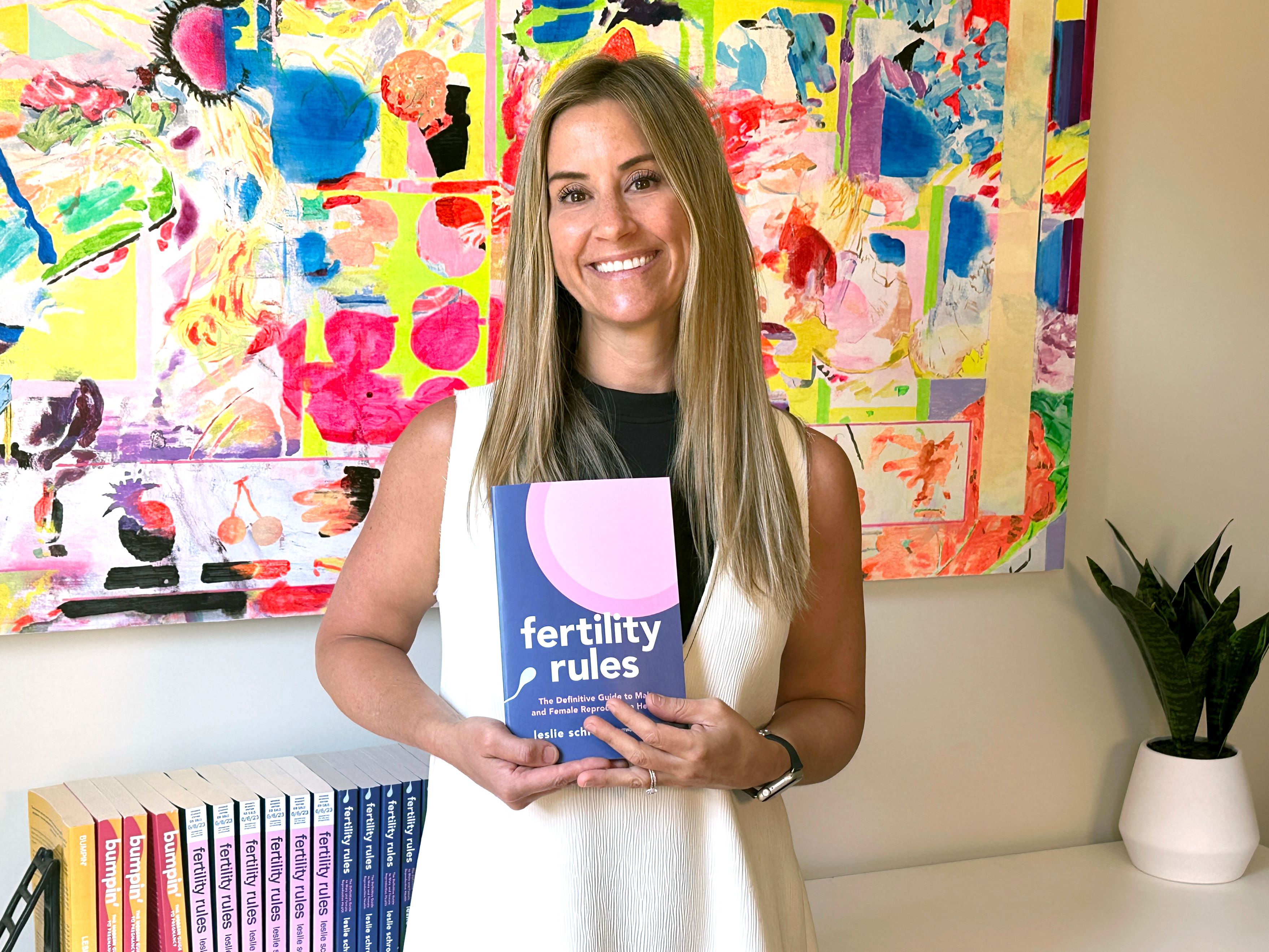 Author and investor Leslie Schrock’s new book aims to demystify fertility