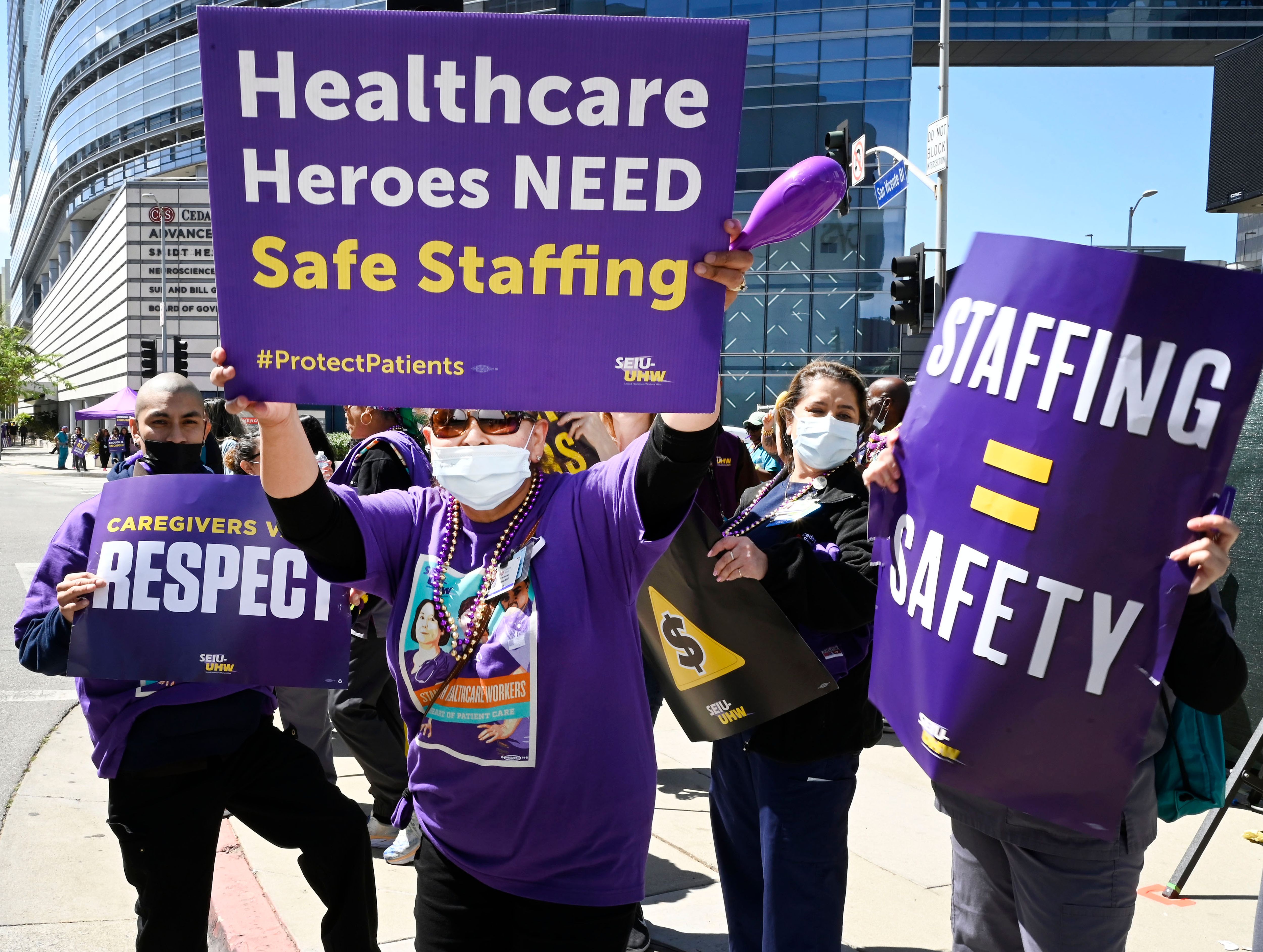 Healthcare workers in historically nonunionized roles are organizing