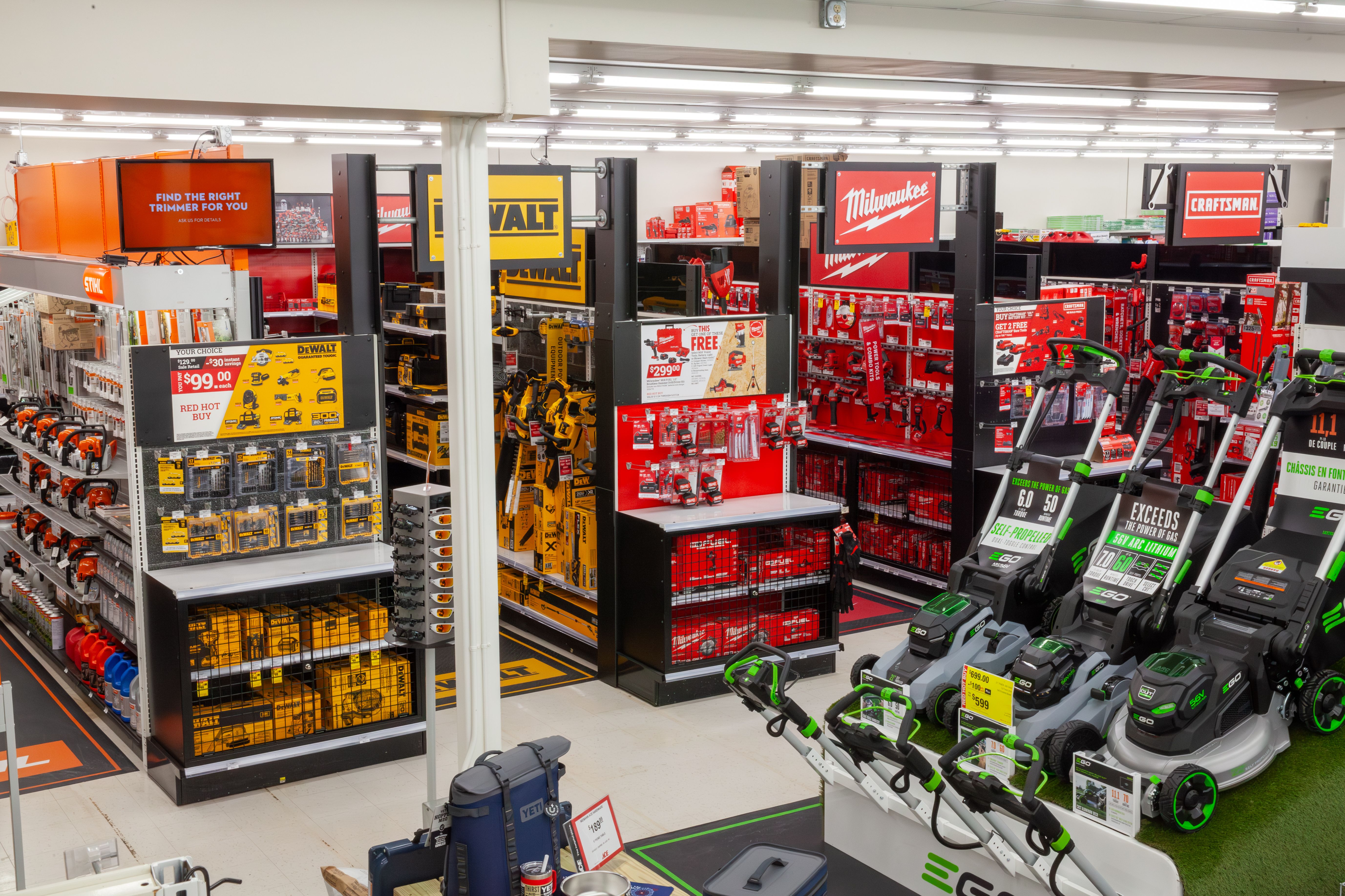 Ace Hardware’s new store format focused on elevating popular brands