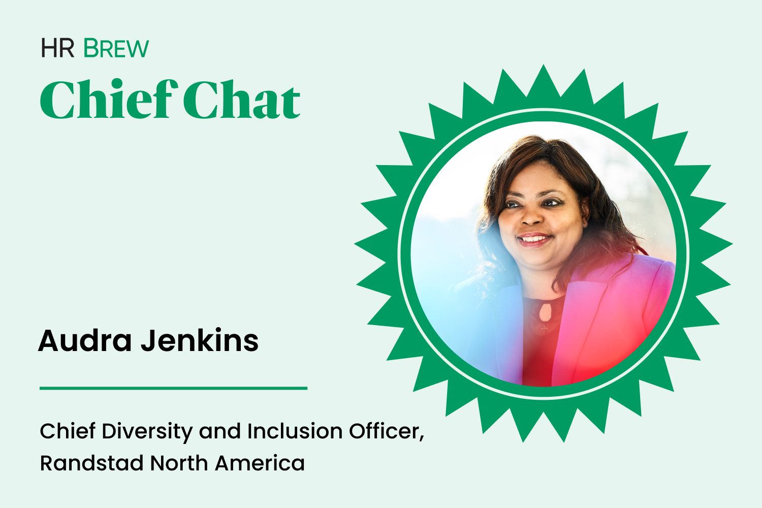 Chief chat: Audra Jenkins