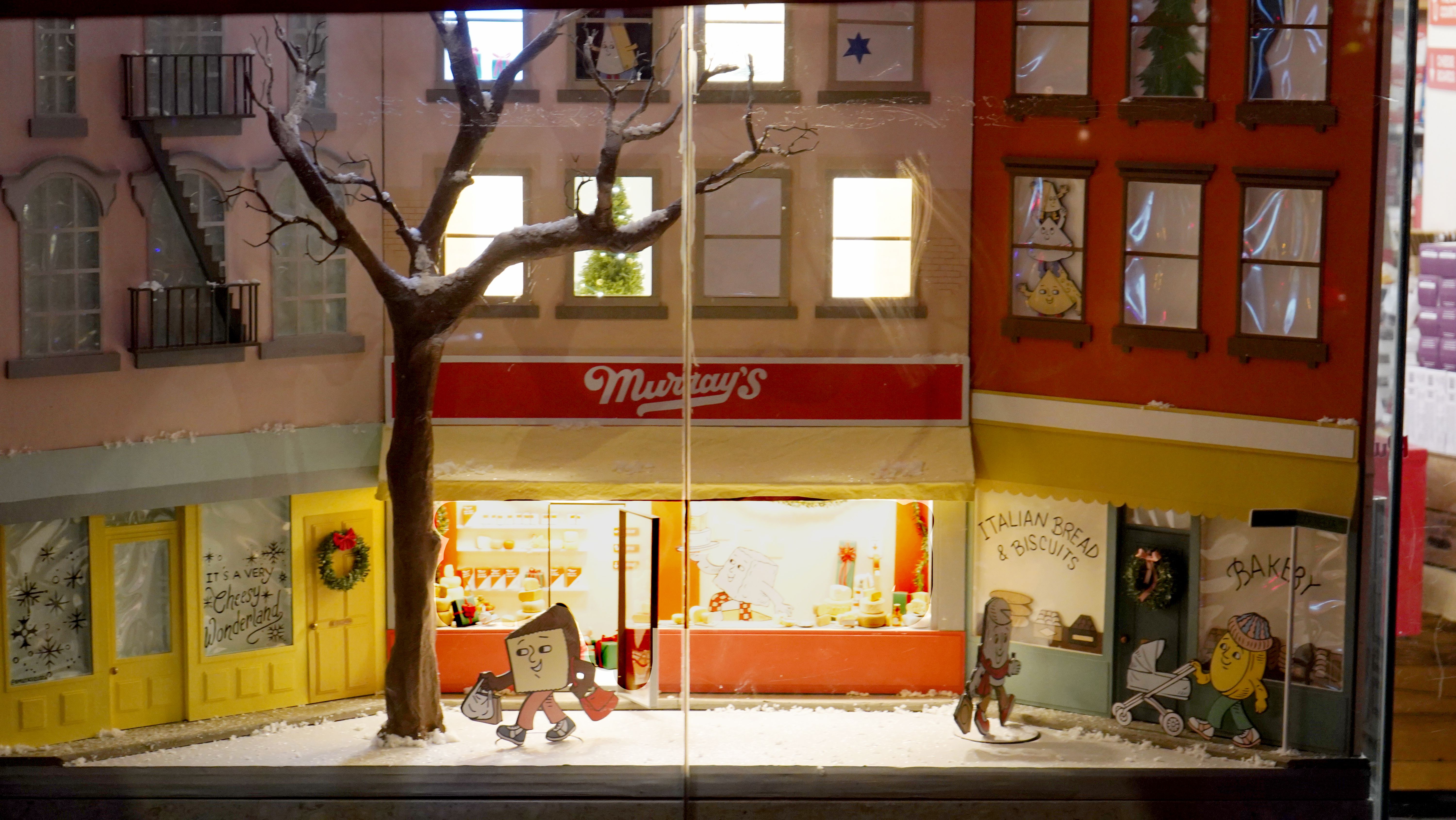 Inside an NYC cheese shop’s sharp twist on a holiday retail tradition