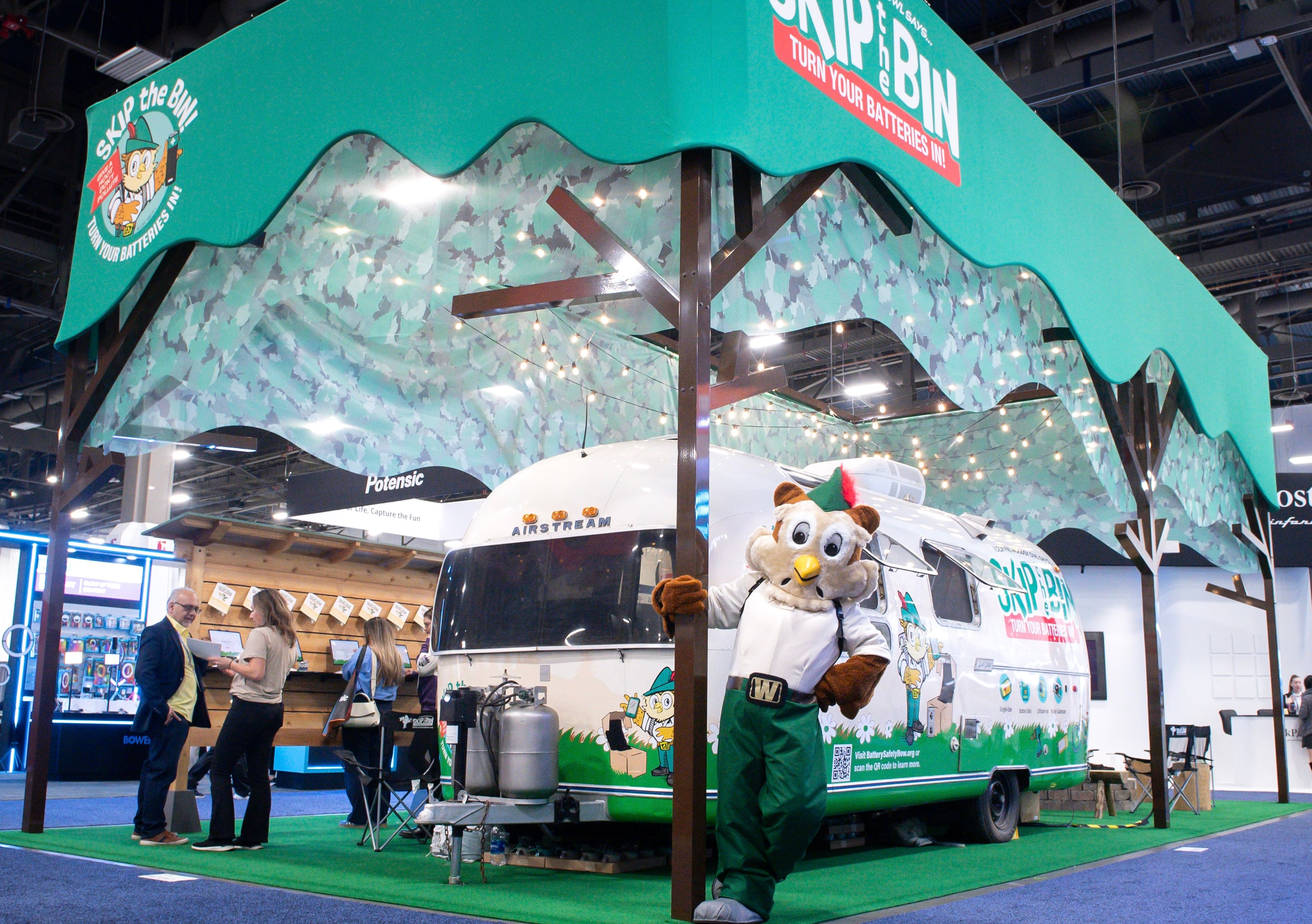 How a trade org is using a conservation icon to promote battery recycling