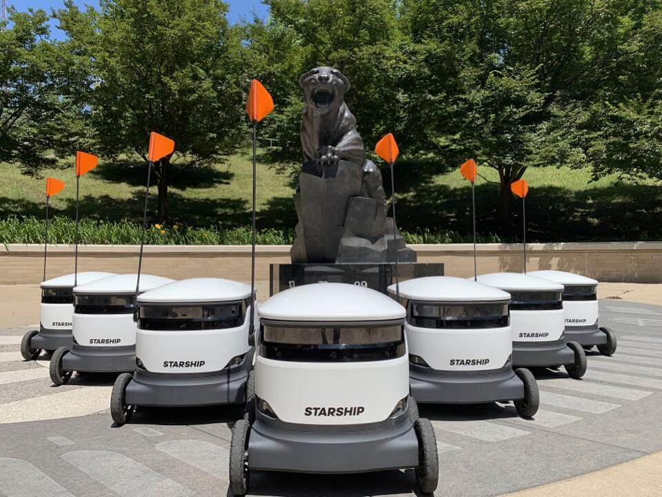 College Campuses Accept New Class of Robots