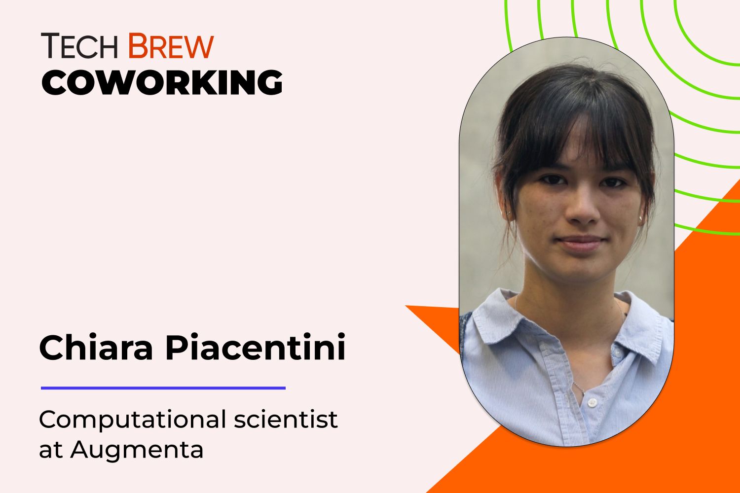Coworking with Augmenta Computational Scientist Chiara Piacentini