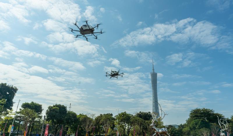 Chinese Autonomous Aerial Vehicle Startup EHang IPOs on Nasdaq