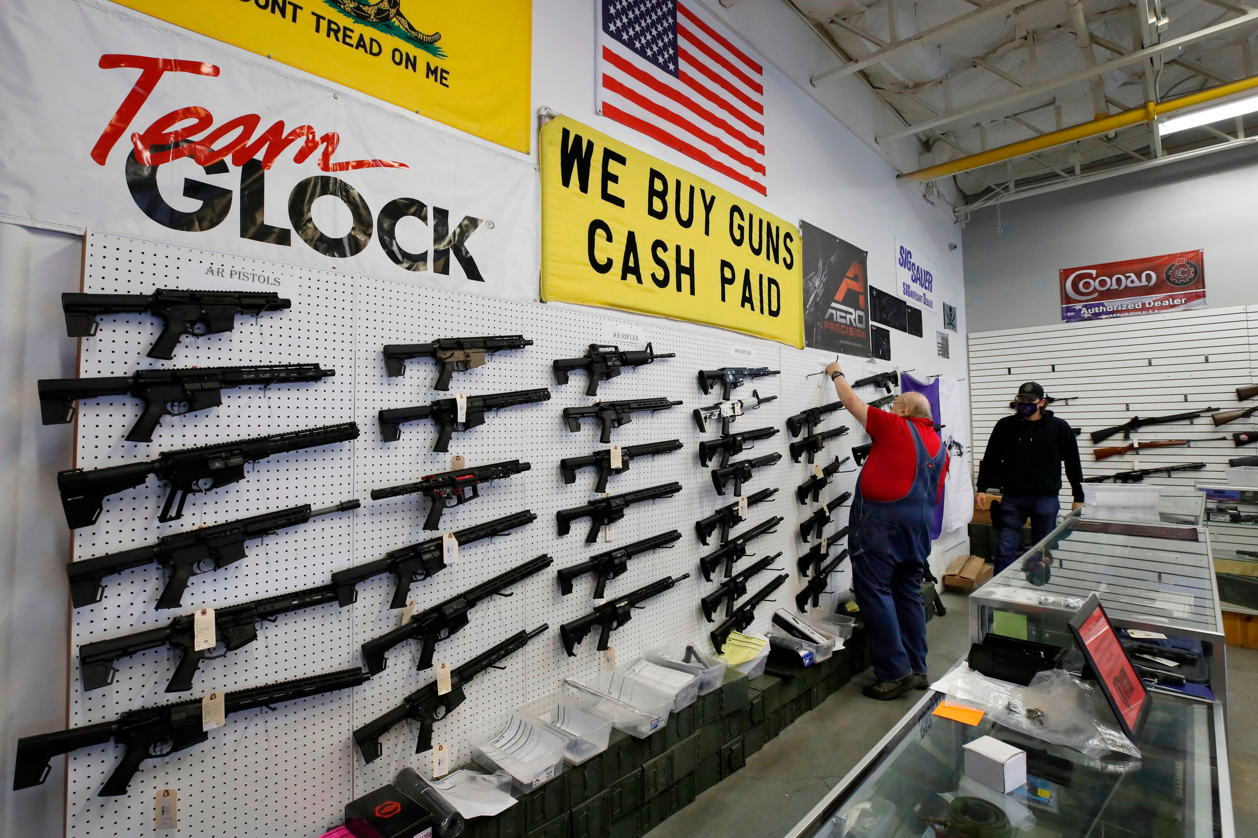 US Firearms Sales Surge in January