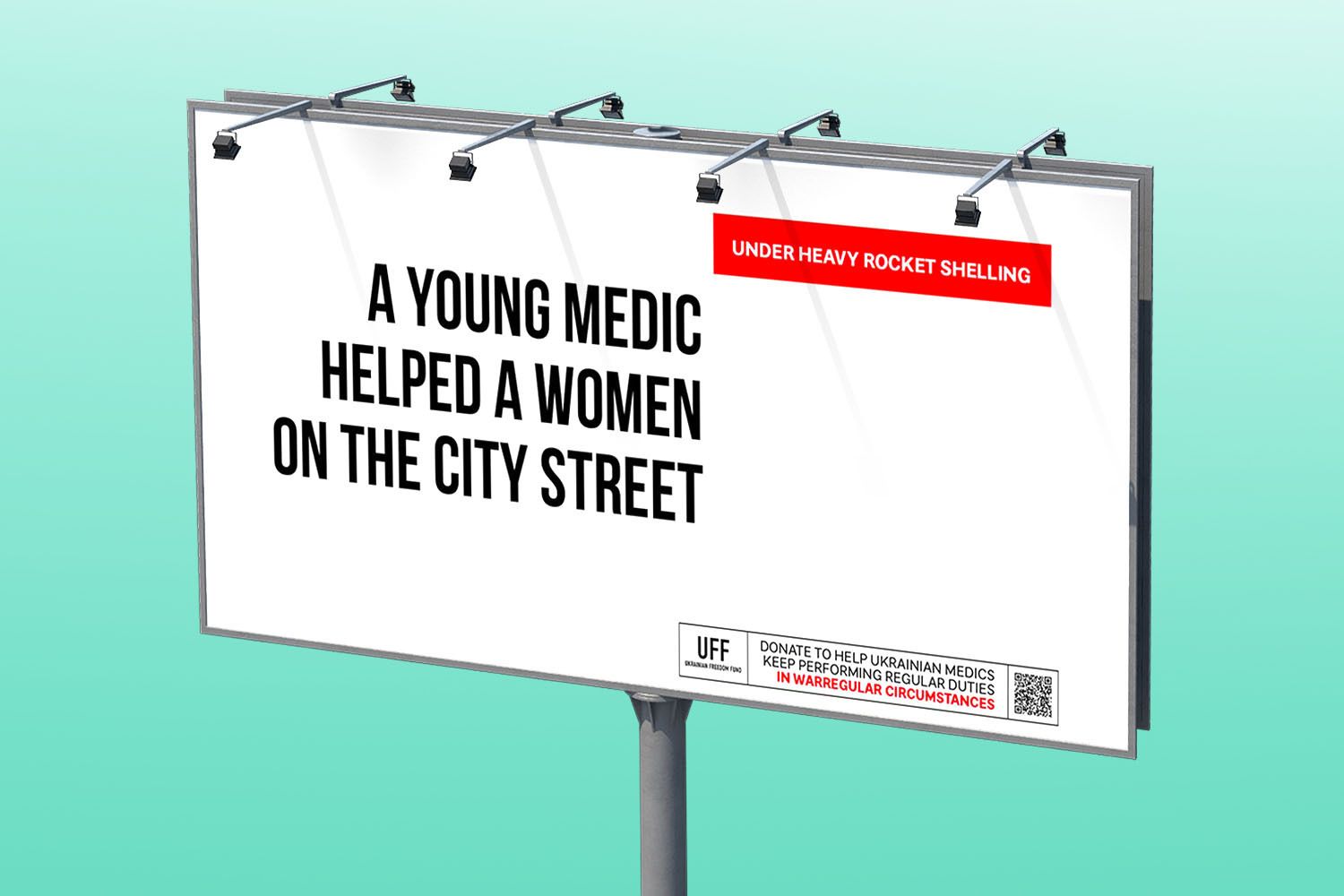 How one ad campaign is honoring Ukrainian healthcare workers