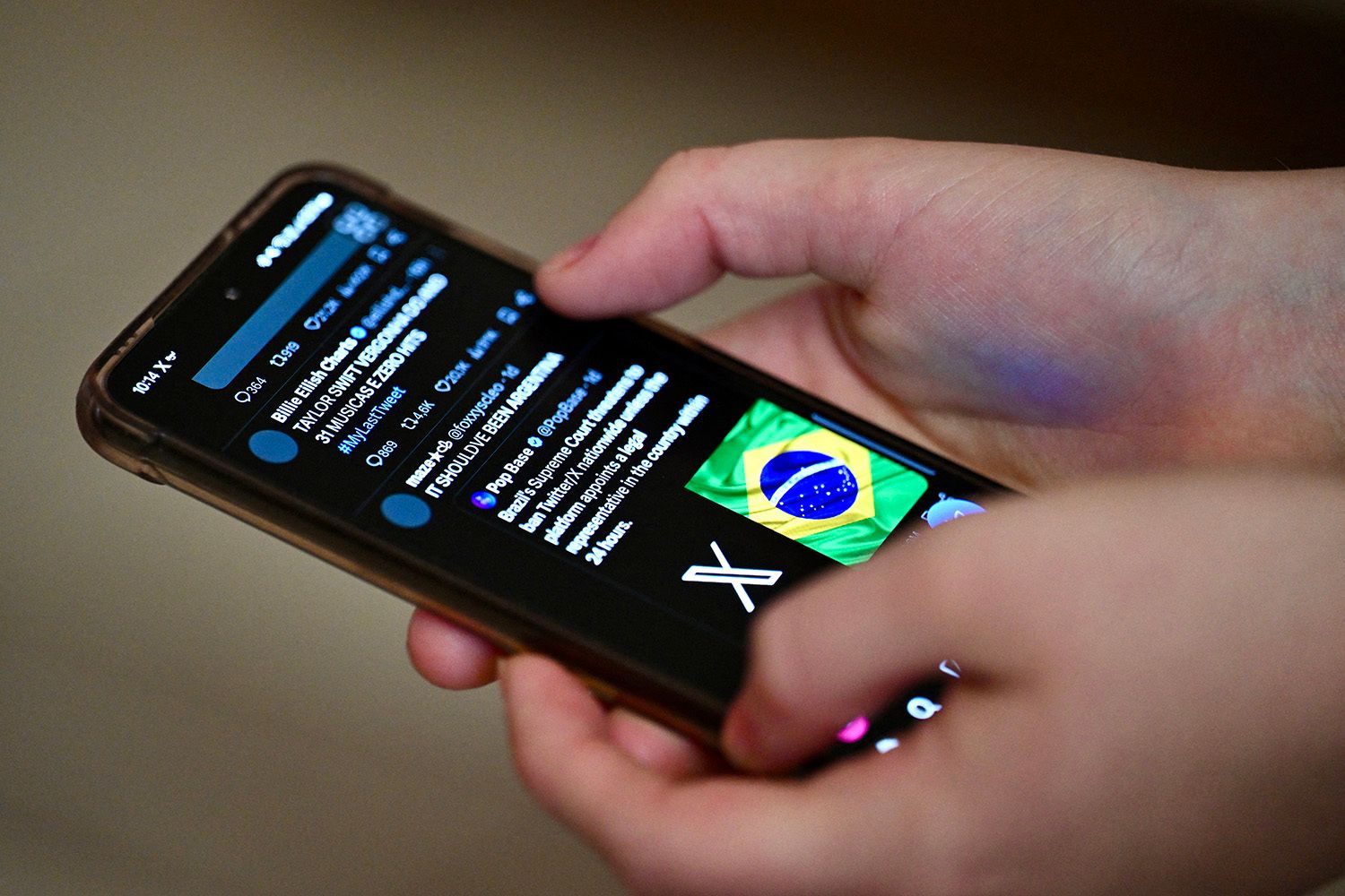 X no longer marks the spot for Brazil stan accounts
