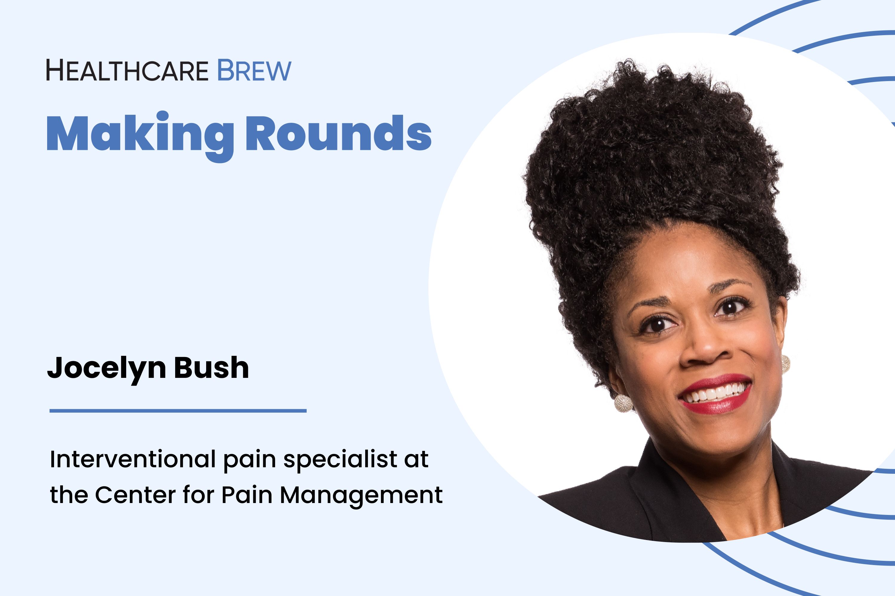 Jocelyn Bush talks the misconceptions of pain management