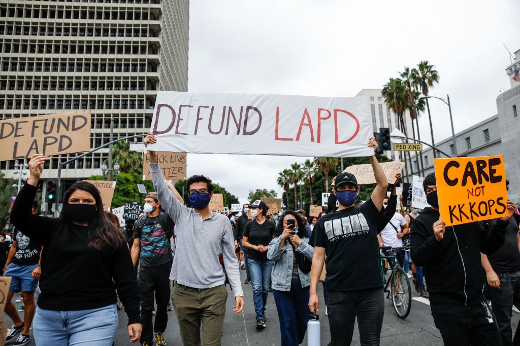 Protesters Call on Local Governments to Defund the Police