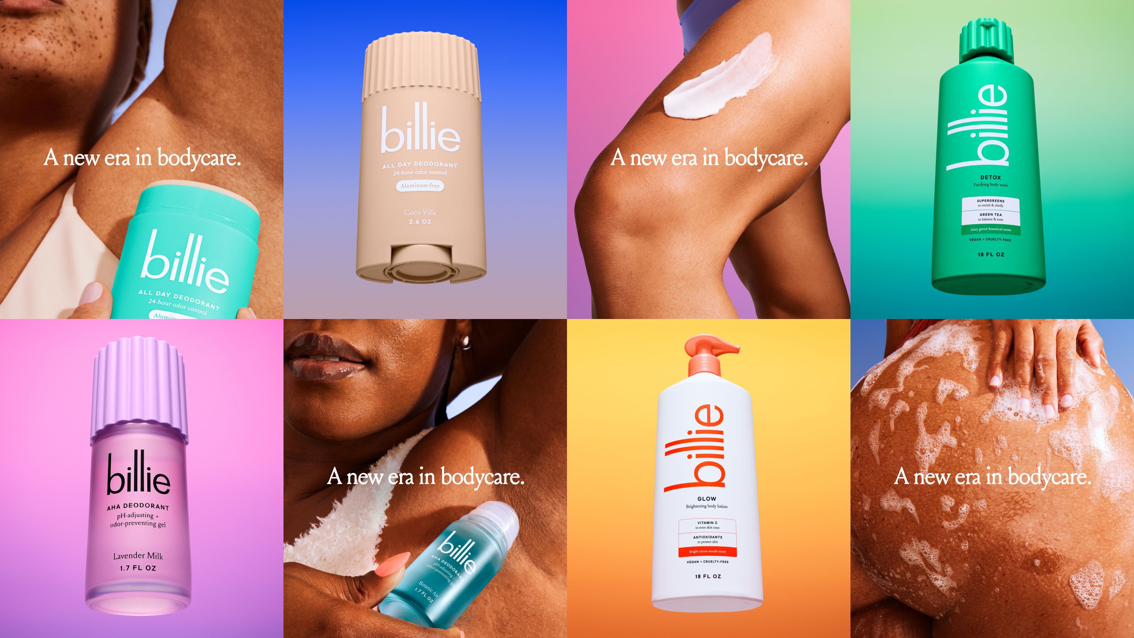 Razor maker Billie moves beyond shave with 15 new products