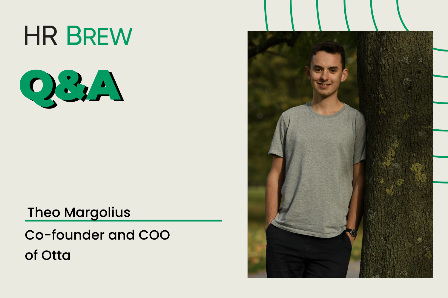 Theo Margolius, co-founder and CEO of Otta