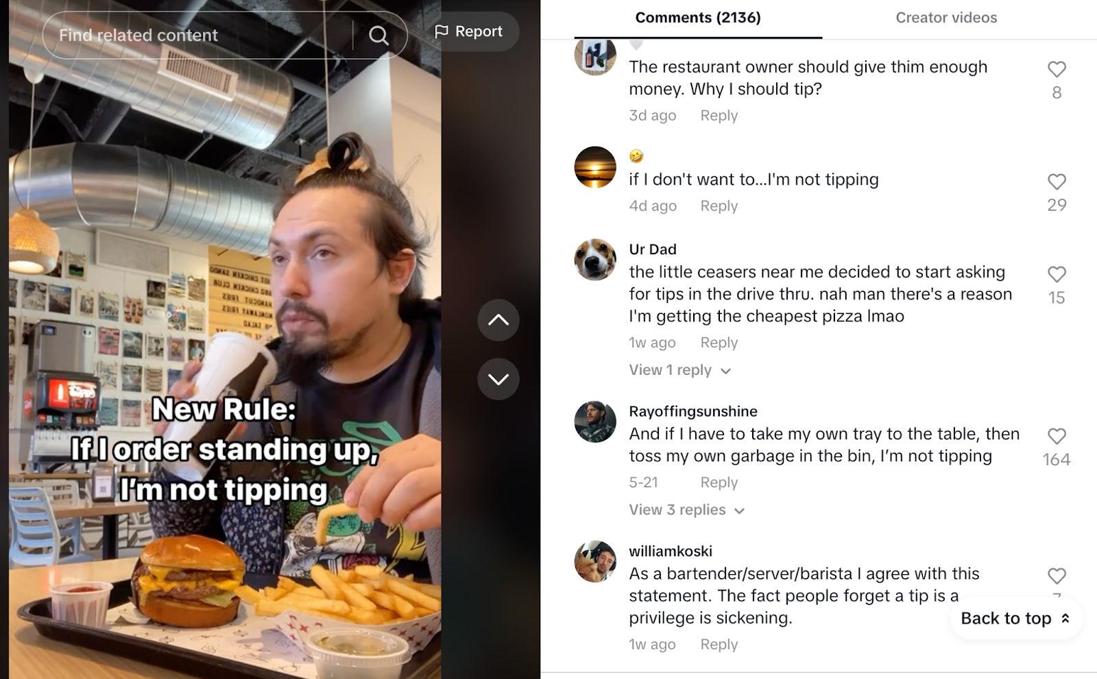 TikTok user takes aim at tipflation with new guideline