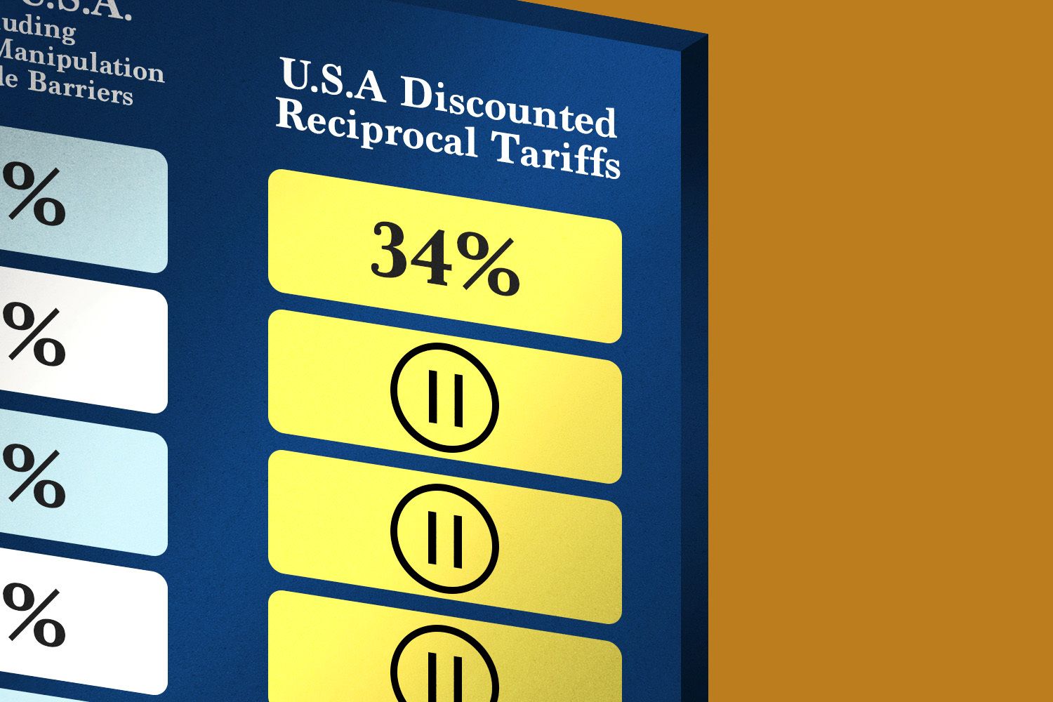 Trump pauses tariffs, but not for China