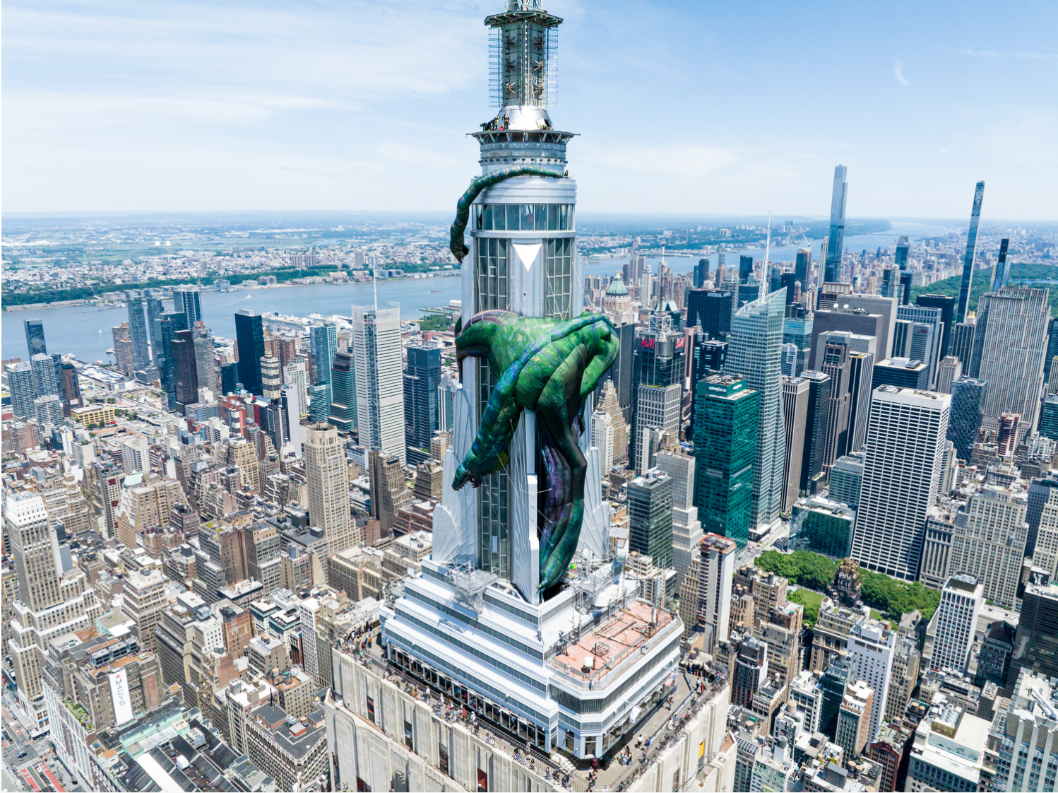 How Max put a dragon atop the Empire State Building