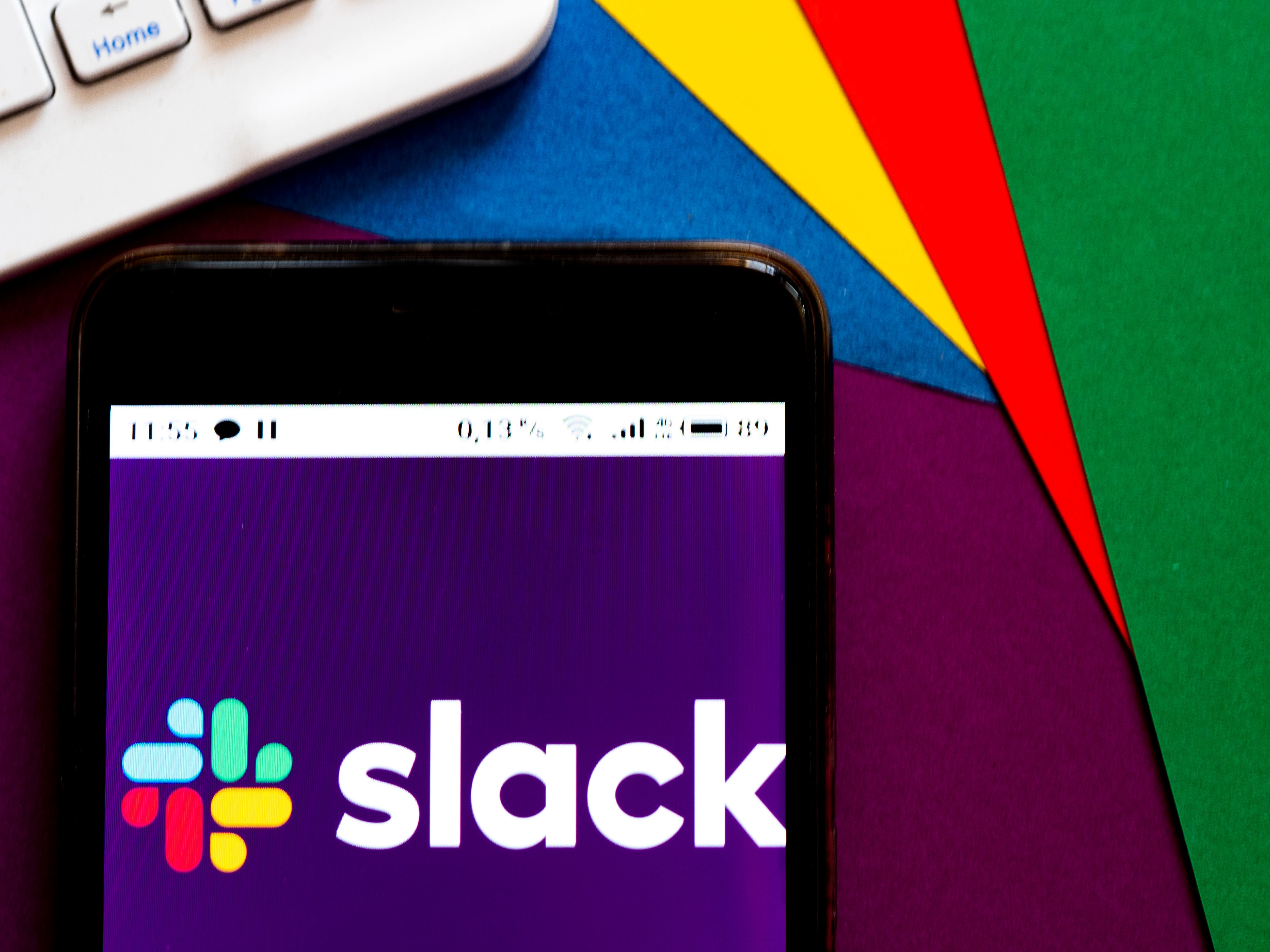How did Slack navigate the Covid-19 transition to hybrid and remote work