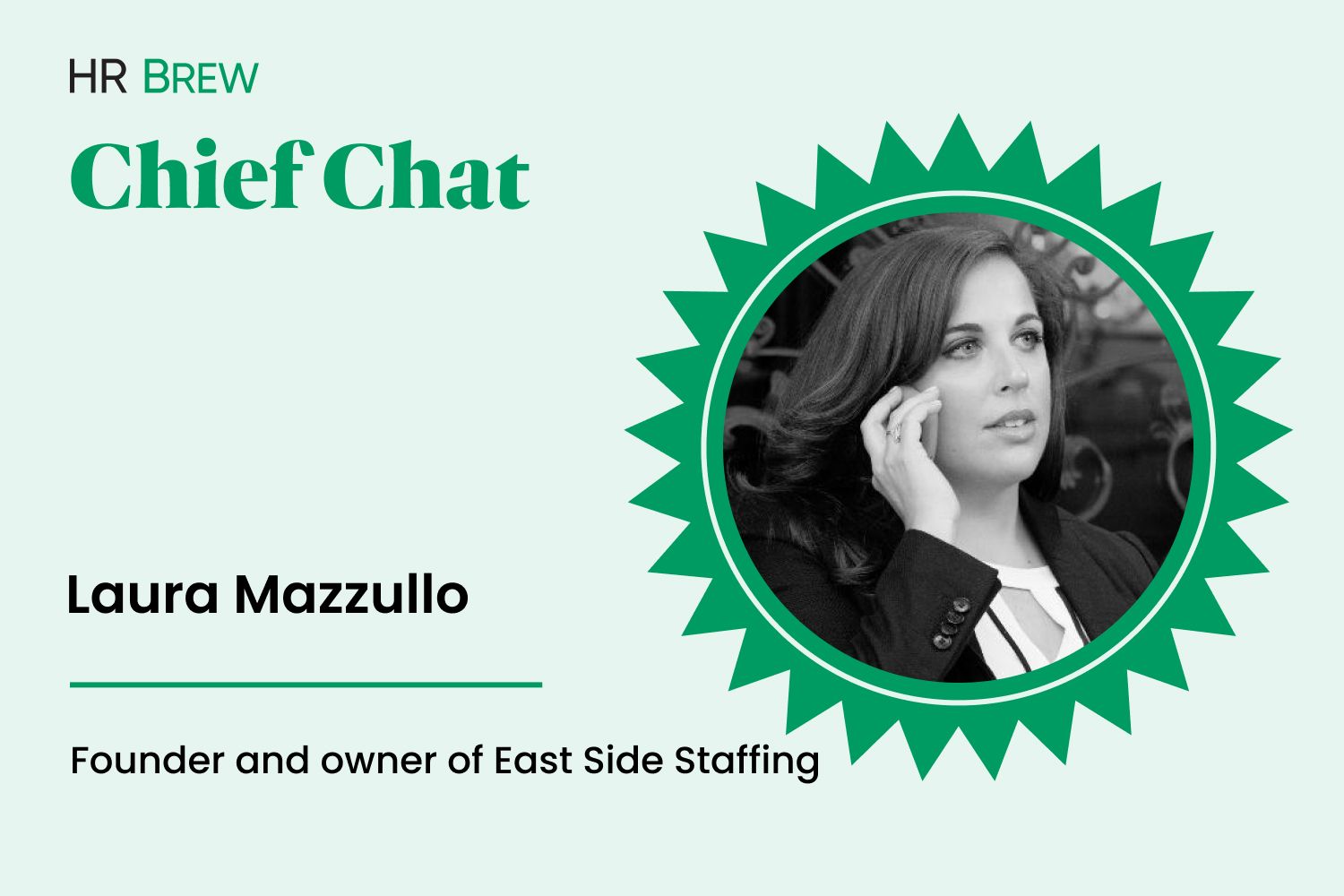 An interview with the founder of a staffing firm