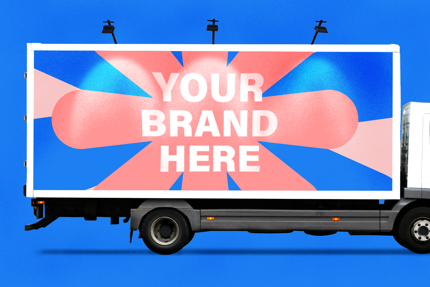 Inside the company placing ads on unbranded delivery trucks