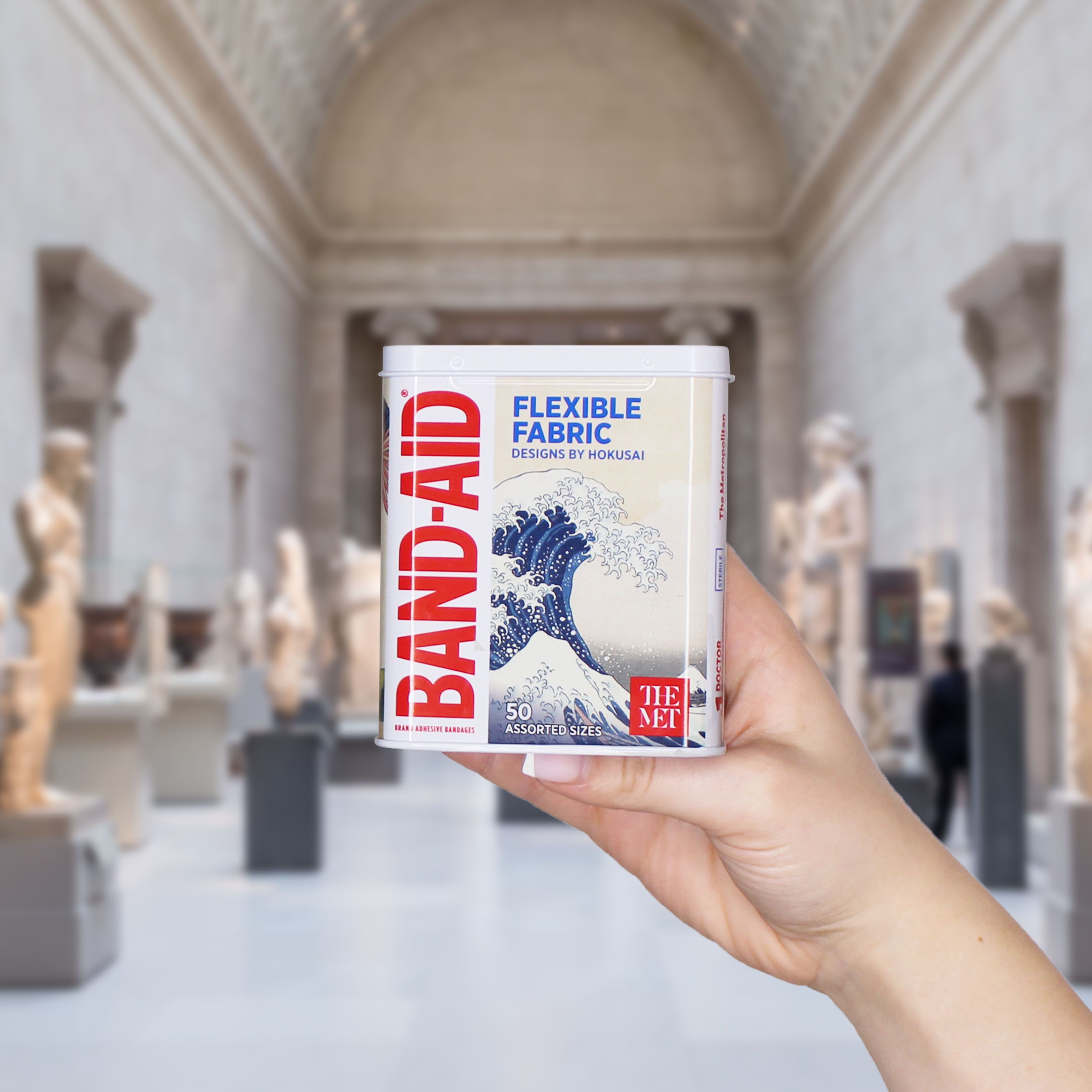 Band-Aid Brand joins forces with the Metropolitan Museum of Art