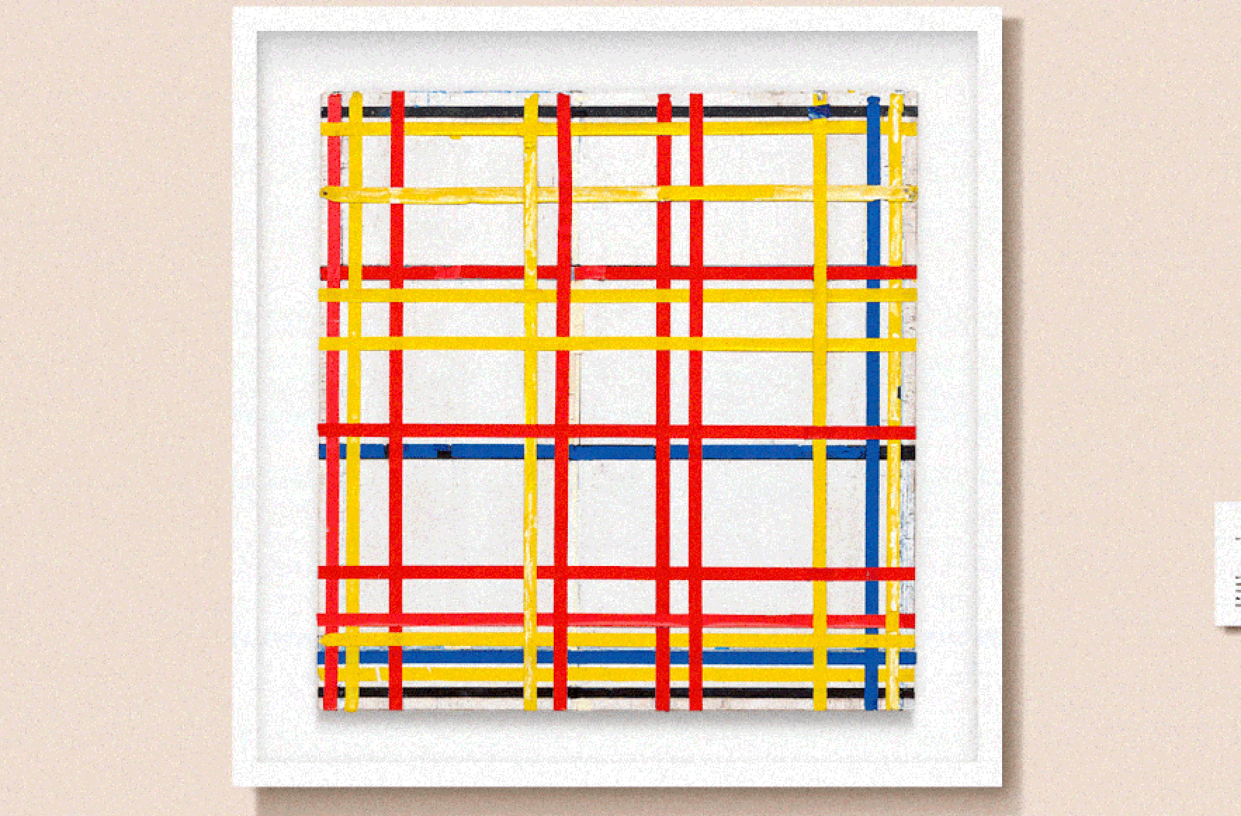 Famous Mondrian piece has been hanging upside down for 75 years