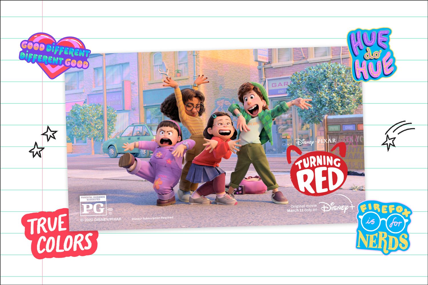 Disney Pixar’s ‘Turning Red’ finds a friend in Firefox