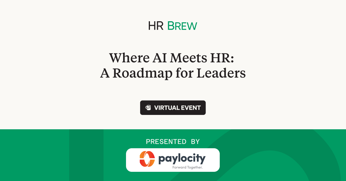 Where Ai Meets Hr A Roadmap For Leaders Hr Brew