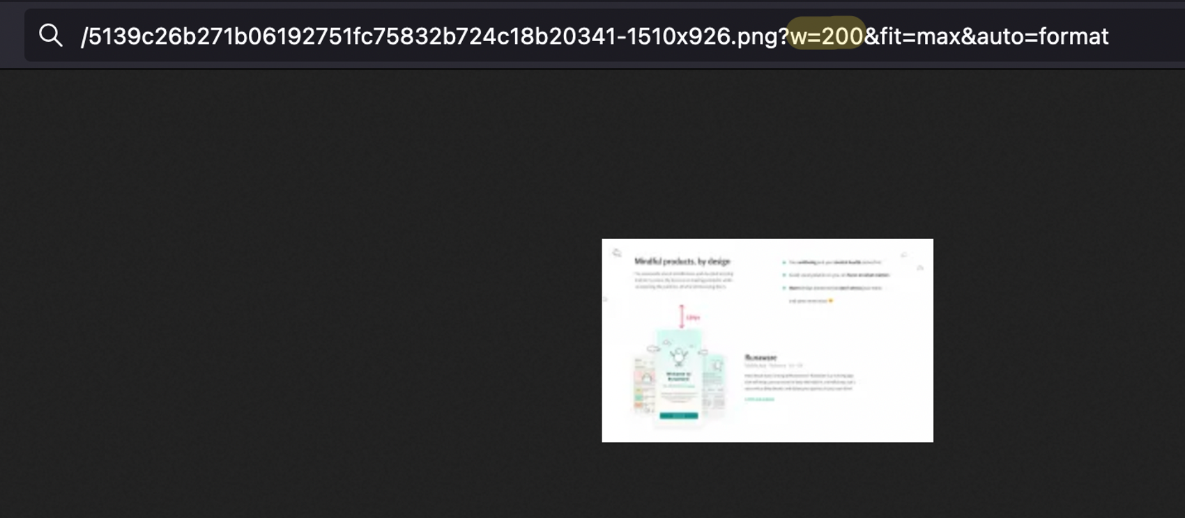 Rendering performant Sanity.io images