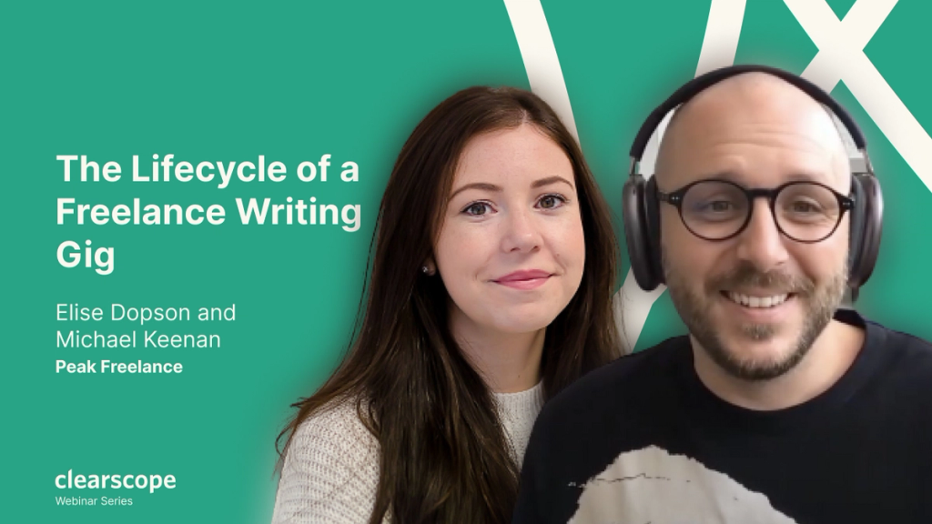 Webinar: The Lifecycle of a Freelance Writing Gig by Elise Dopson and ...