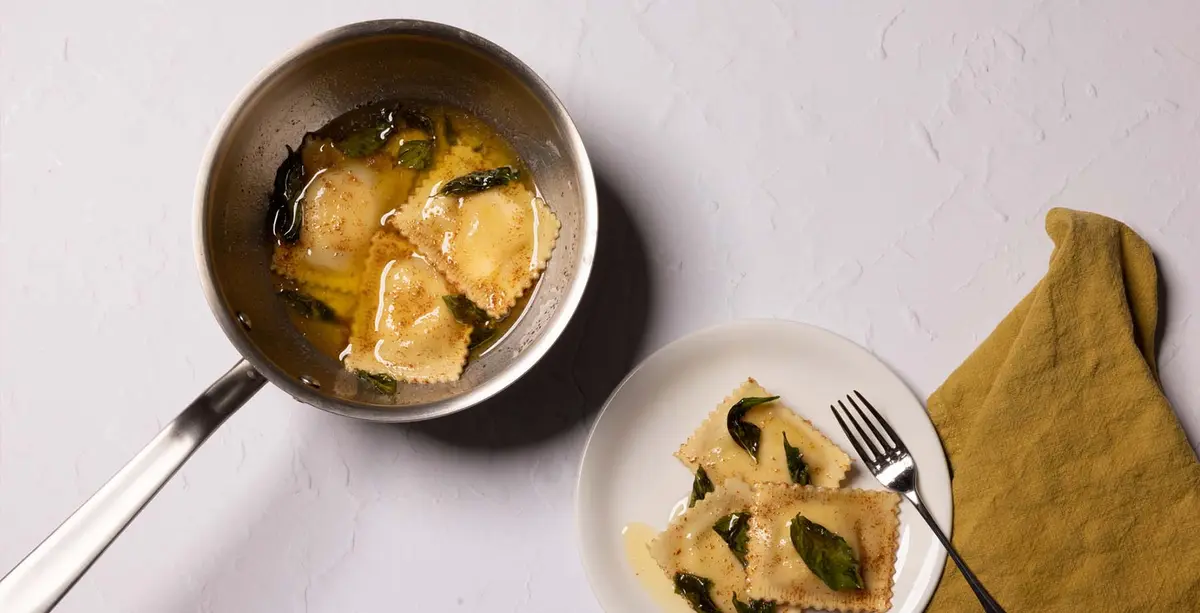 Brown Butter Ravioli Recipe | Made In