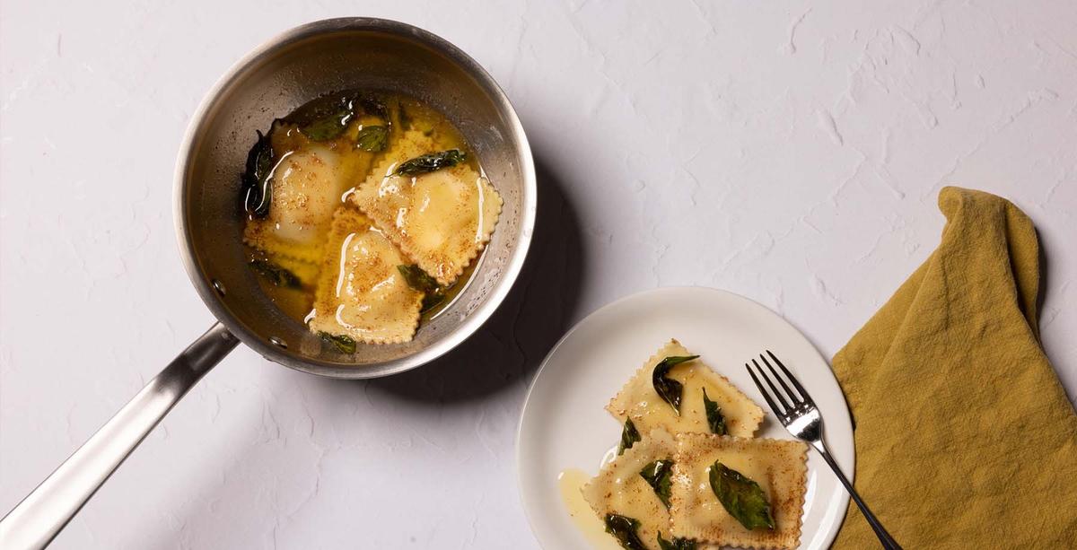 Brown Butter Ravioli Recipe | Made In - Made In