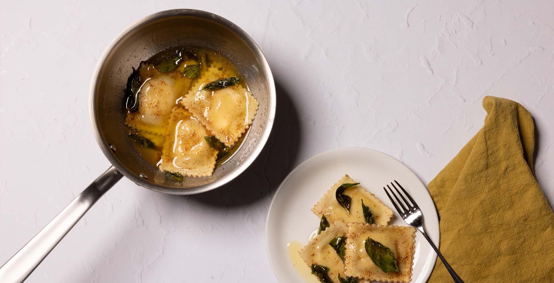 Brown Butter Ravioli Recipe | Made In