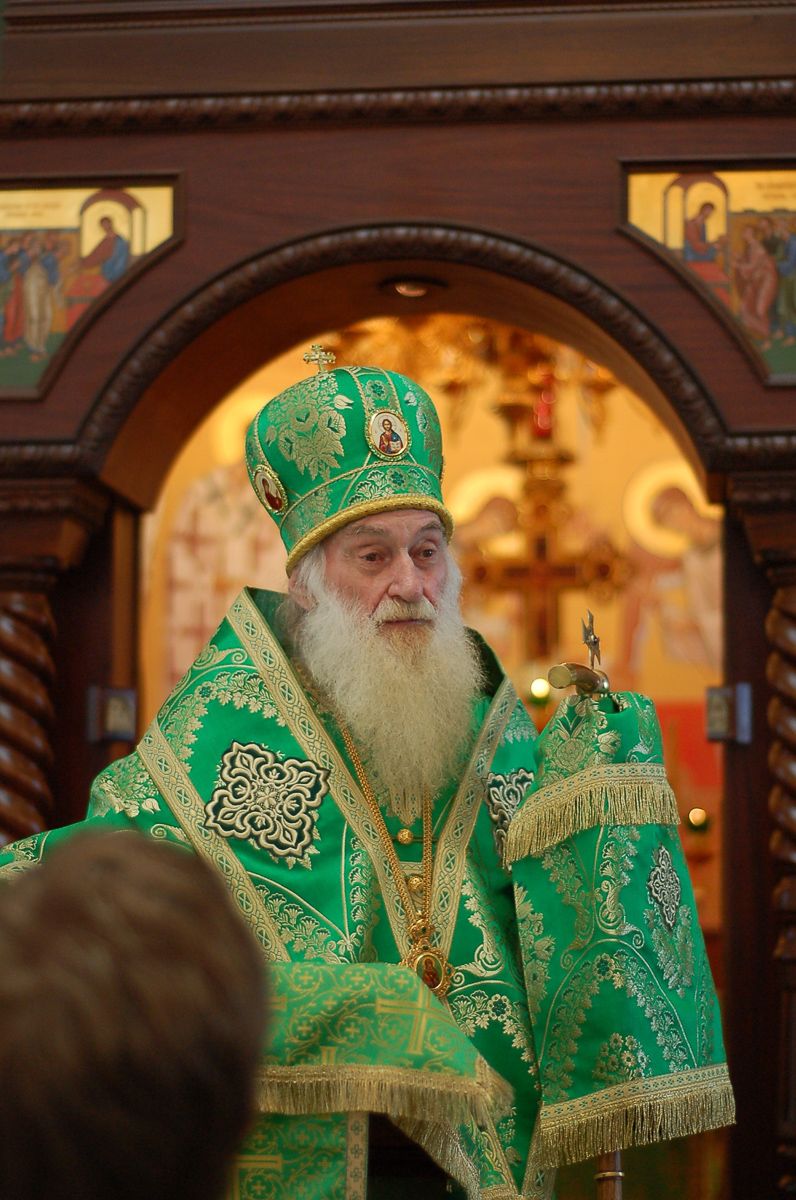 Archbishop +Dmitri of Dallas - Saint Seraphim Orthodox Cathedral