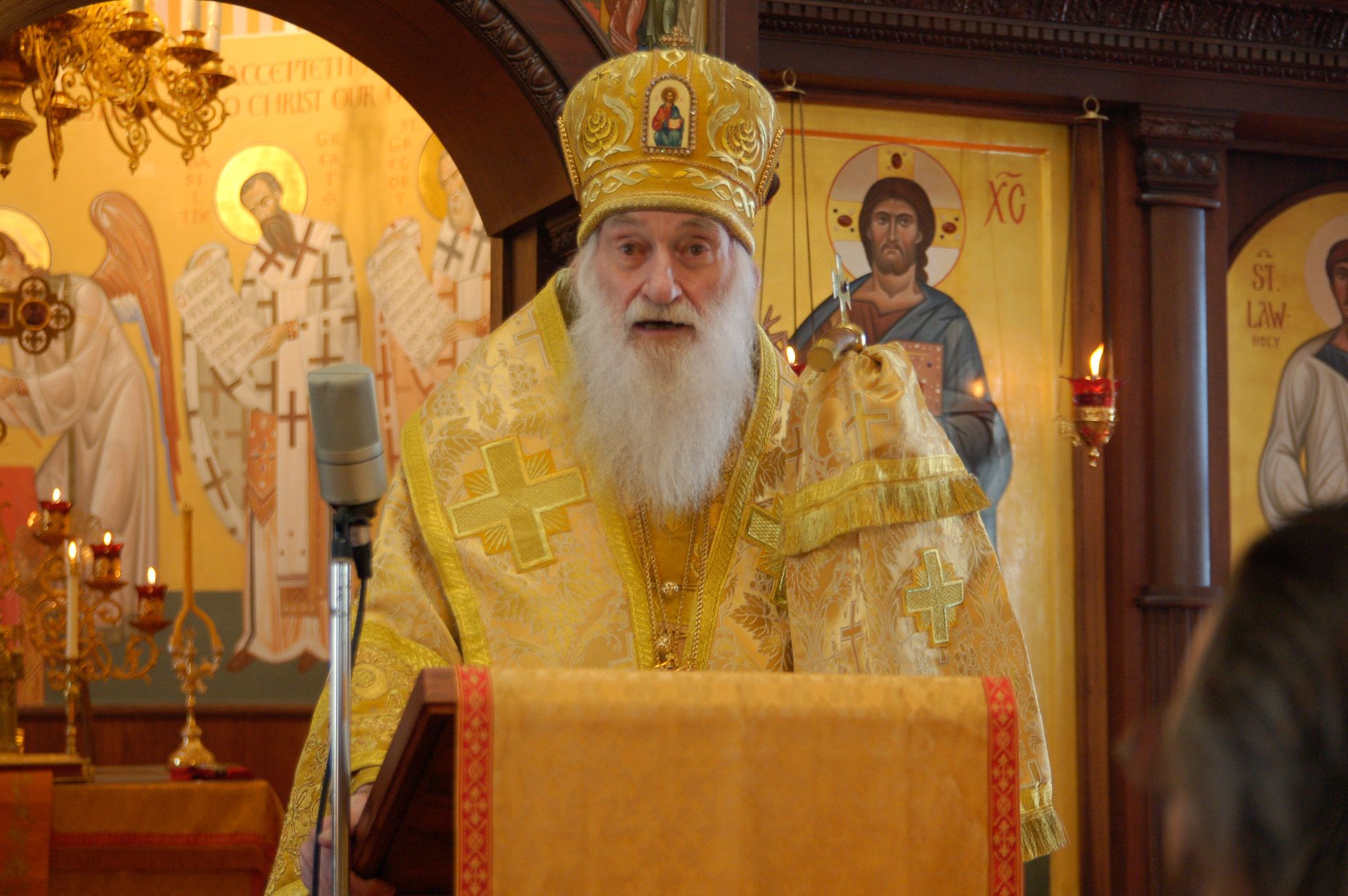 Archbishop Dmitri of Dallas - Saint Seraphim Orthodox Cathedral