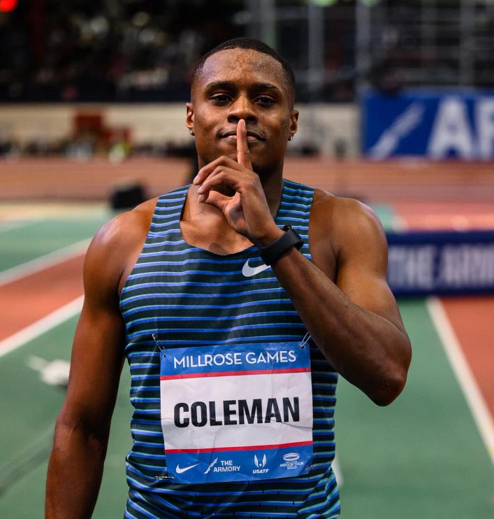 Christian Coleman Set For Showdown With Andre De Grasse, Ronnie Baker ...