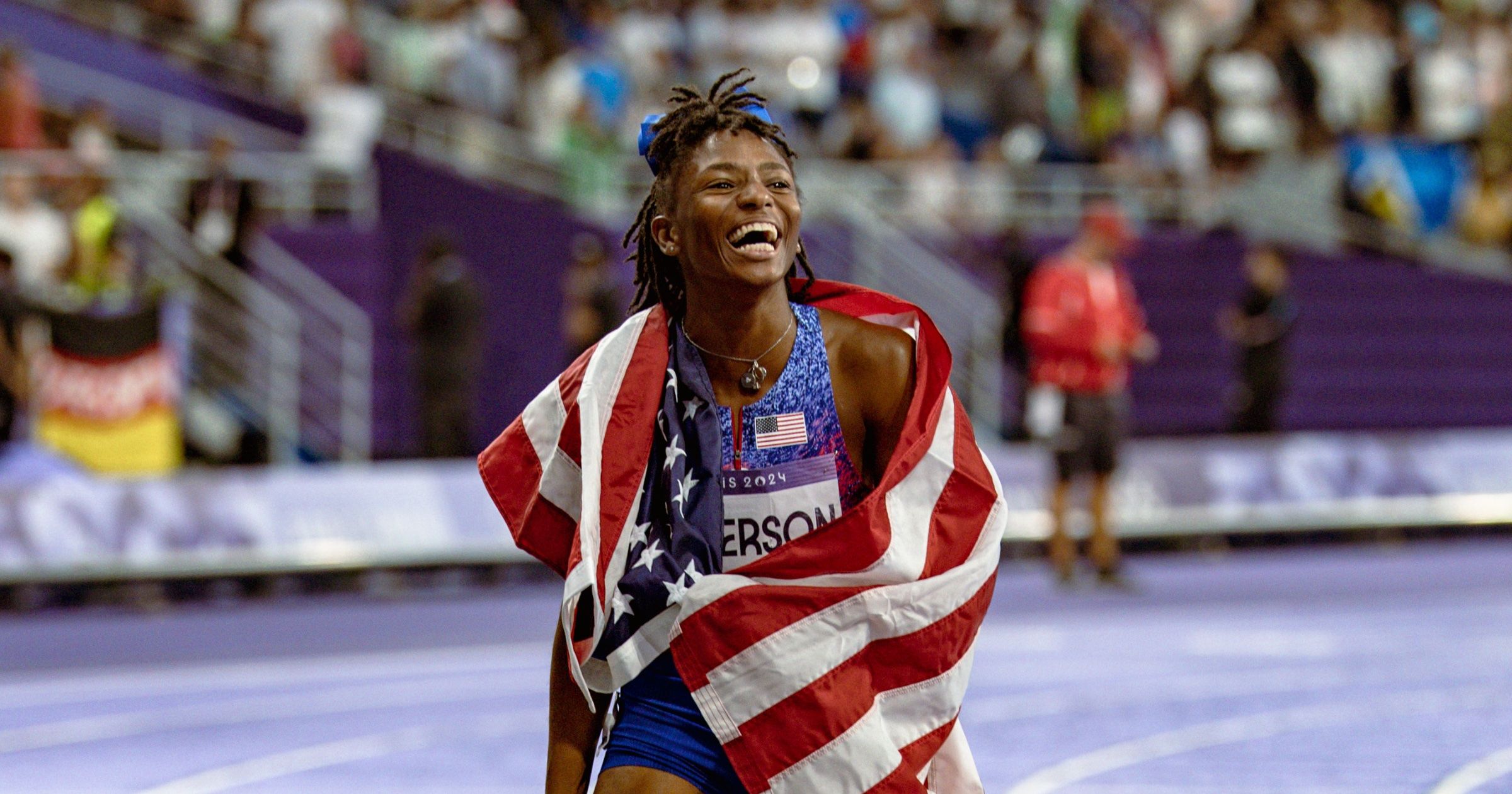 Olympic Medalist Melissa Jefferson Signs With Michael Johnson’s Grand ...