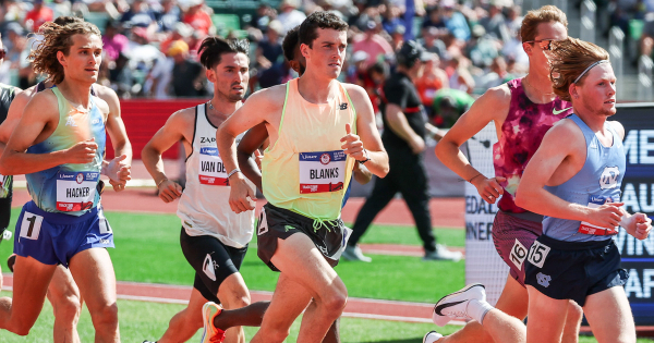 Graham Blanks Set To Take Final U.S. 5000m Spot For Paris Olympics As ...