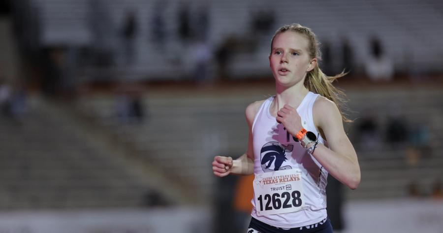 Elizabeth Leachman Breaks U.S. High School 5000m Record In 15:25.27 At Texas Relays - CITIUS Mag