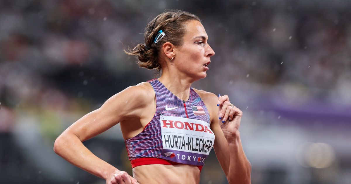 Sage Hurta After Finishing 5th In The World Championships 800m Final In ...