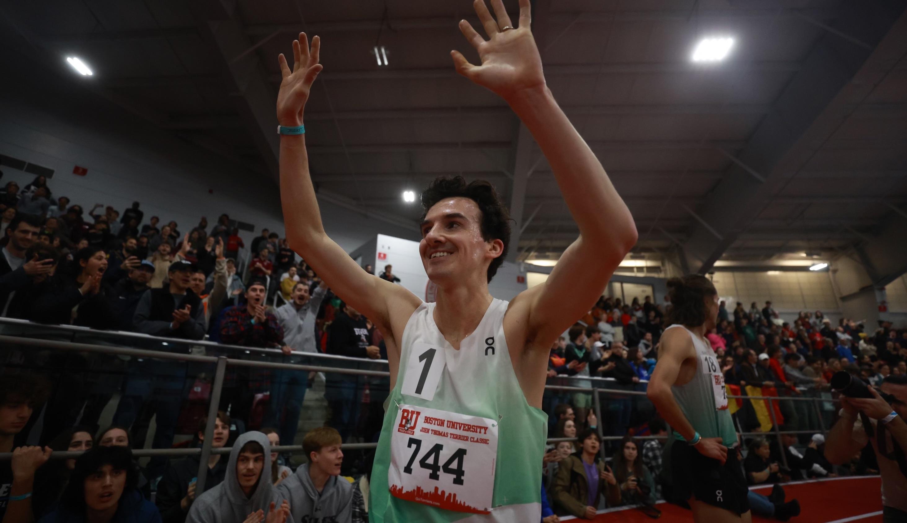 Conner Mantz After Winning The 2024 U.S. Olympic Marathon Trials (2:09: ...