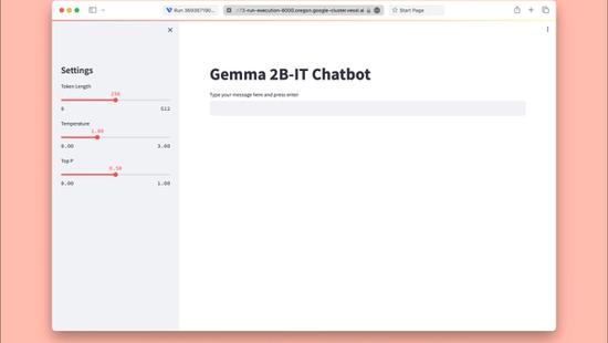 Build an interactive chatbot application with Gemma 2b-IT using ...