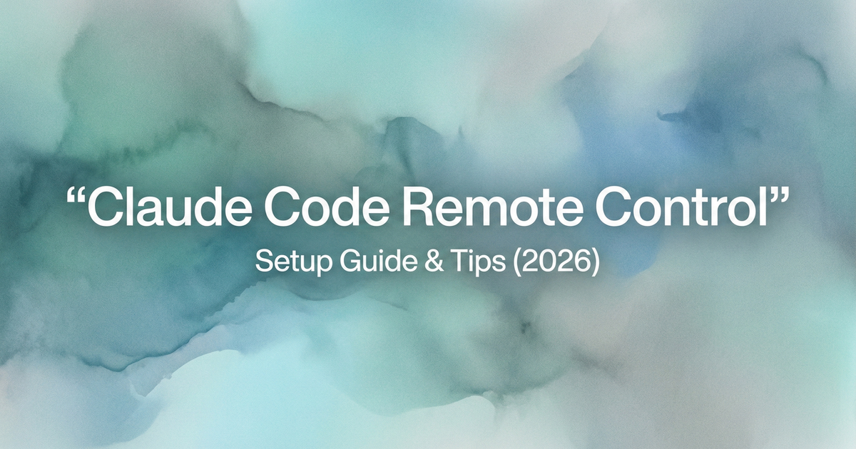 Claude Code Remote Control: Setup Guide & Tips (2026) - Verdent Guides