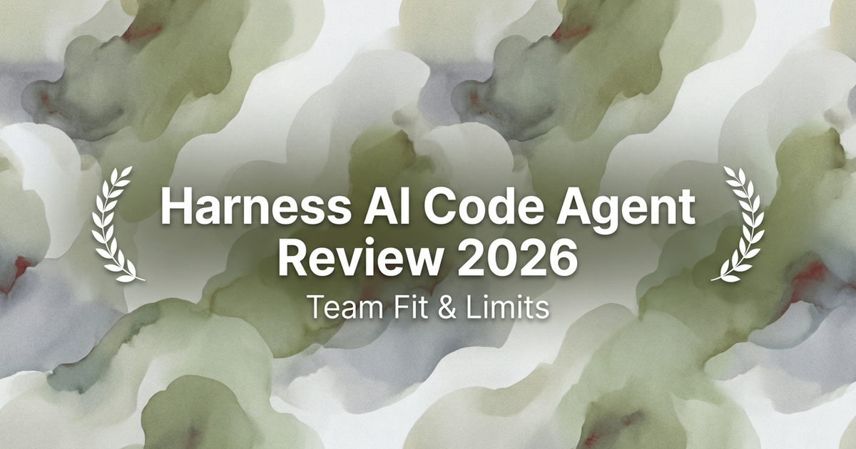Harness AI Code Agent Review 2026: Team Fit & Limits - Verdent Guides